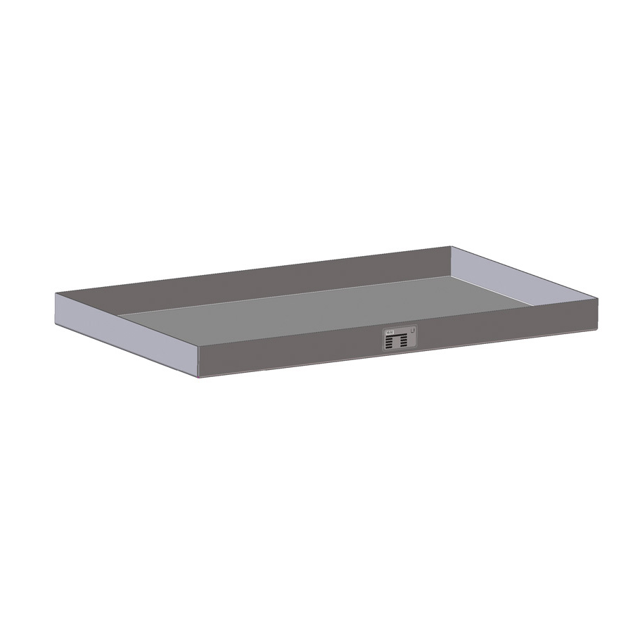 Cubeta colectora de acero galvanizado